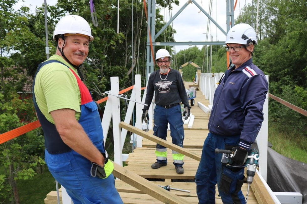 Keikyän riippusilta: Millimetrin tarkkaa työtä yläilmoissa – “Tahti ...